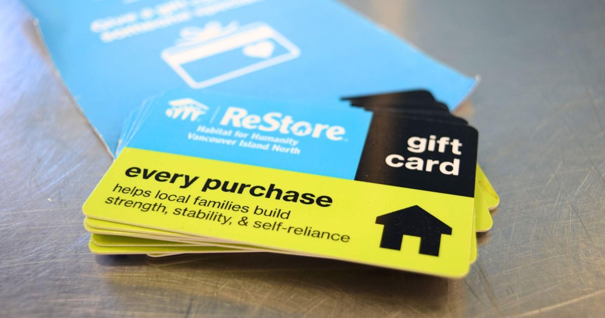 Gift Cards | Habitat for Humanity Vancouver Island North